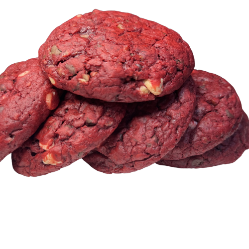 Suga Kandy's Red Velvet Chocolate Chip Cookie – Suga Kandy Sweet Treats LLC